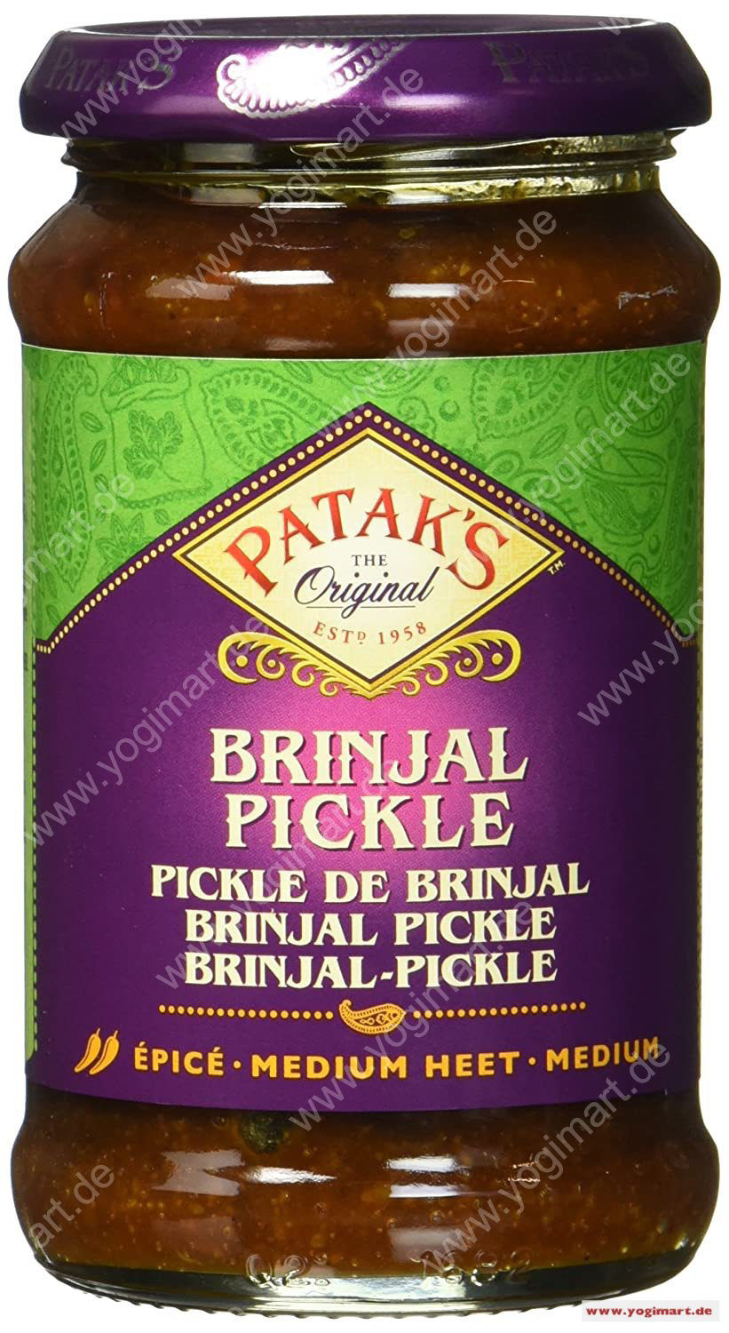 Patak's Brinjal Pickle 312g - Yogi Mart - Online Indian Grocery Store